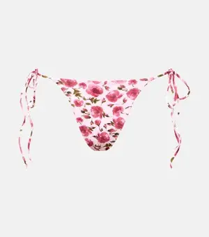 Magda Butrym Printed Bikini Bottoms - Pink