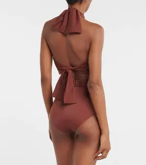 Johanna Ortiz Halterneck Bikini Top
