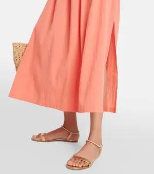 Heidi Klein Smocked Cotton Maxi Dress