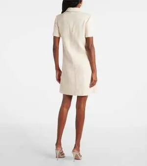 Valentino Garavani Cotton-blend Tweed Minidress