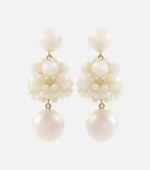Sophie Bille Brahe Dora Perle Drop Earrings - Gold