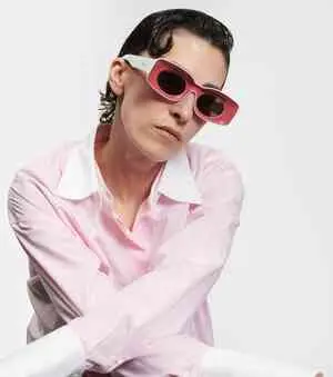 Loewe Rectangular Sunglasses - Multicoloured