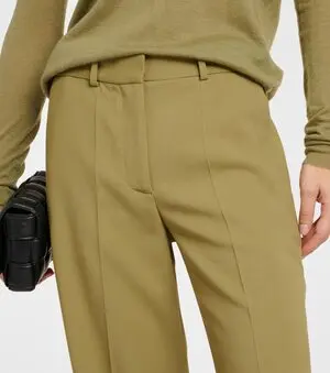 JOSEPH Morissey Mid-rise Flared Pants