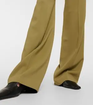 JOSEPH Morissey Mid-rise Flared Pants