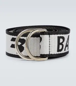 Balenciaga Sporty B Jacquard Belt - Black