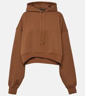Wardrobe.NYC Oversized Cotton Jersey Hoodie