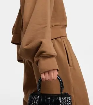 Wardrobe.NYC Oversized Cotton Jersey Hoodie