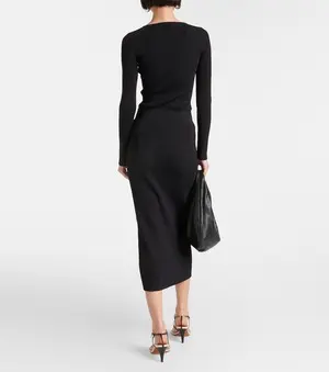 Simkhai Helix Lace-up Maxi Skirt