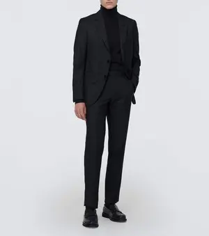 Zegna Single-breasted Virgin Wool Suit