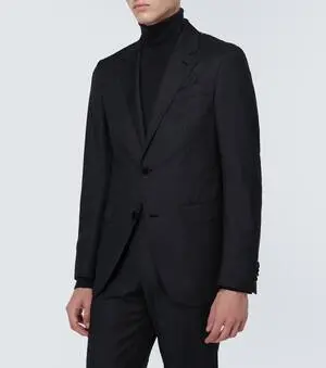 Zegna Single-breasted Virgin Wool Suit