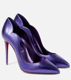 CHRISTIAN LOUBOUTIN Hot Chick 100 Pumps - Purple