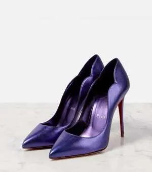 CHRISTIAN LOUBOUTIN Hot Chick 100 Pumps - Purple