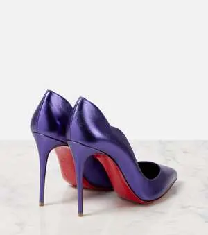 CHRISTIAN LOUBOUTIN Hot Chick 100 Pumps - Purple