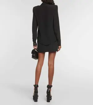 Balmain Crepe De Chine Shirt