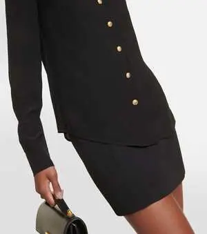Balmain Crepe De Chine Shirt
