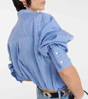 Isabel Marant Étoile Striped Cotton Shirt