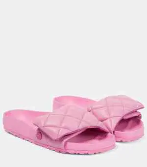 BIRKENSTOCK Sylt Quilted Leather Slides