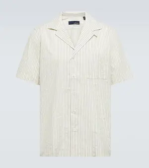 LARDINI Cotton Shirt - Beige