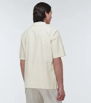 LARDINI Cotton Shirt - Beige