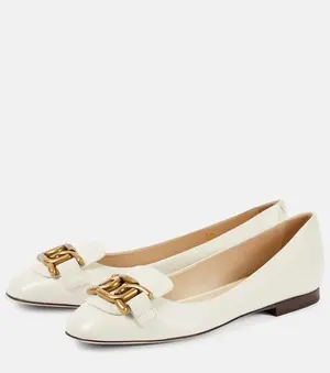 TOD'S Kate Leather Ballet Flats