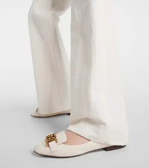 TOD'S Kate Leather Ballet Flats