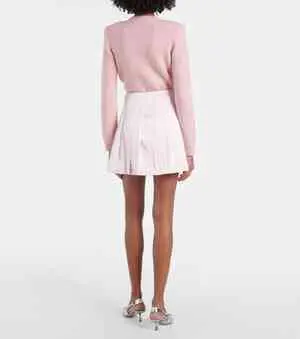 SELF-PORTRAIT Pleated Miniskirt