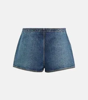 Alaïa Denim Shorts