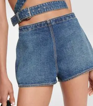 Alaïa Denim Shorts