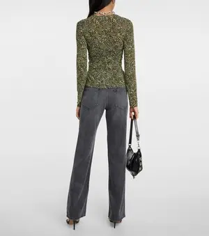 Isabel Marant Étoile Jalilagb Draped Jersey Top