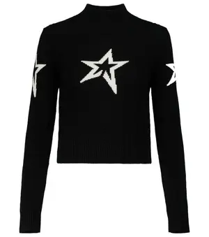 Perfect Moment Cable Underwear Wool Sweater