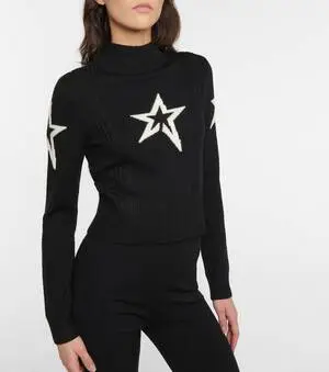 Perfect Moment Cable Underwear Wool Sweater