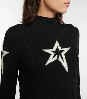 Perfect Moment Cable Underwear Wool Sweater