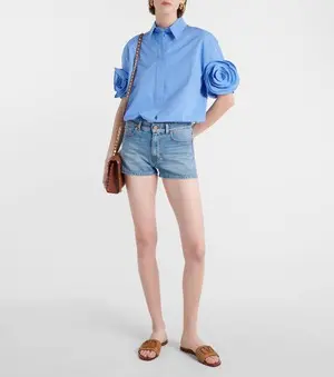Valentino Garavani Denim Shorts