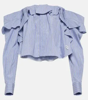 Sacai Frill Shirts For Women