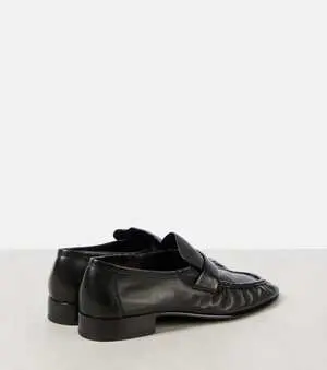 THE ROW Leather Loafers
