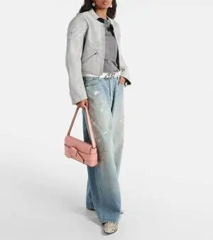 Acne Studios Musubi Small Leather Shoulder Bag