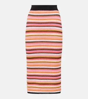 Missoni Cotton-blend Midi Skirt
