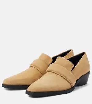 Proenza Schouler Bronco Suede Loafers