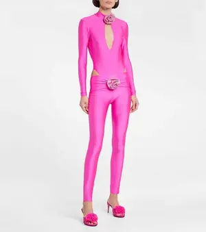 Giuseppe Di Morabito Embellished Jersey Bodysuit
