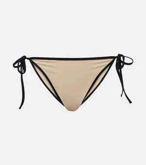 TOTEME Mid-rise Bikini Bottoms - White