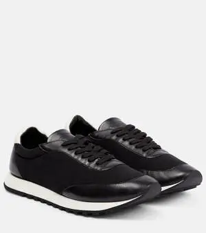 THE ROW Owen Runner Sneakers - Black