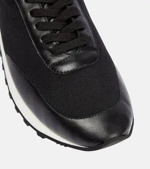 THE ROW Owen Runner Sneakers - Black