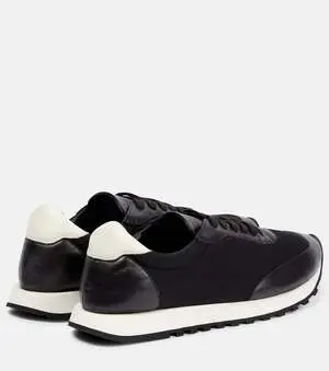 THE ROW Owen Runner Sneakers - Black