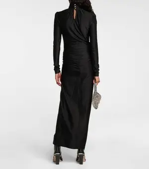 Rabanne Embellished Turtleneck Top