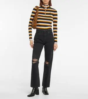 SLVRLAKE London High-rise Wide-leg Jeans