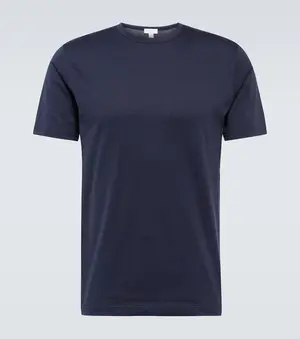 Sunspel Classic Cotton T-shirt - Blue