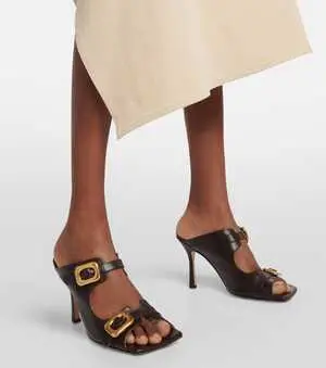 Bottega Veneta Leather Mules