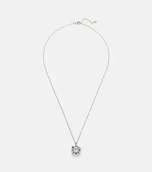 Mateo 14kt Yellow Necklace With Topaz And Diamonds - Gold