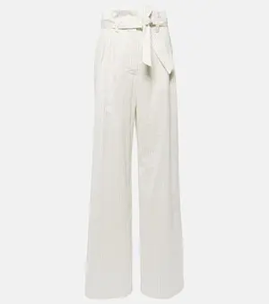 Max Mara Tie Detailed Pants For Women