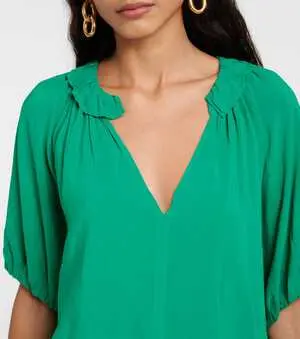 Velvet By Graham & Spencer Alegra Challis Blouse